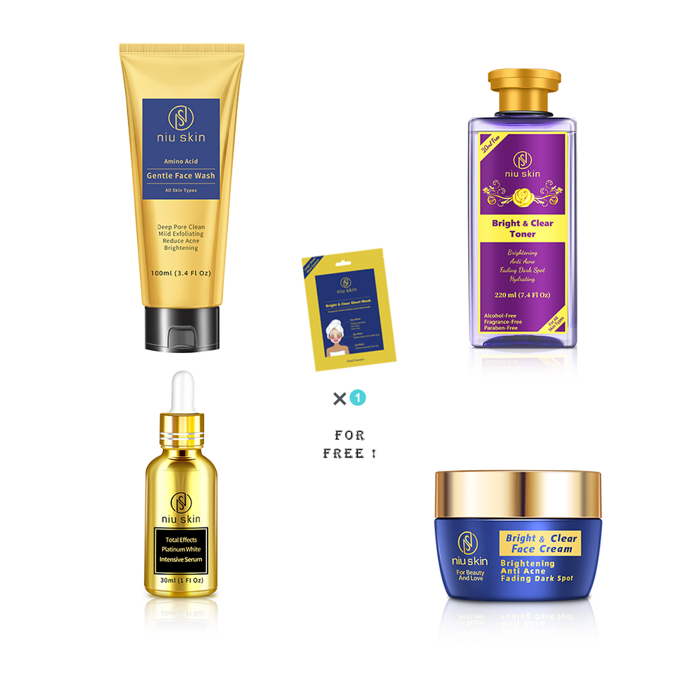 All in One Anti Acne & Oily Face Combo with Free Gift Sheet Mask – Niu ...
